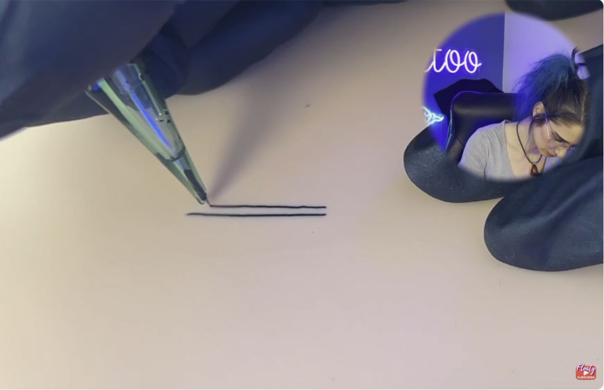 Detailed Tutorials on Handling the Tattoo Machine for Different Effect
